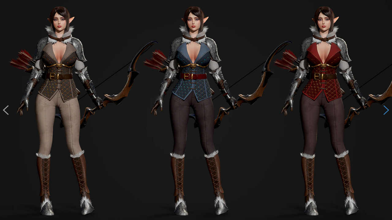 Archer Character Models
