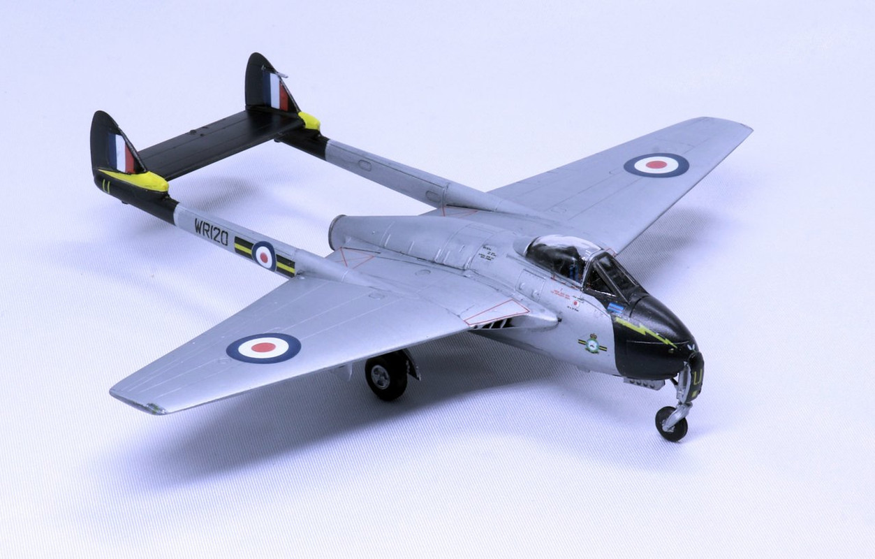 DeHavilland Vampire - Previously-built Models - The Unofficial Airfix ...
