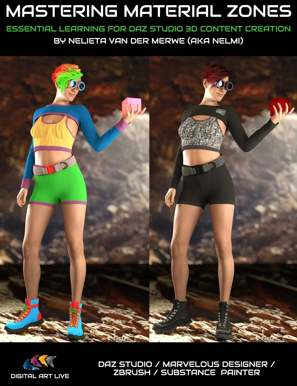 (FILLED 2022-09-11) How To Master Material Zones: Tutorial Guide - Free Daz 3D Models