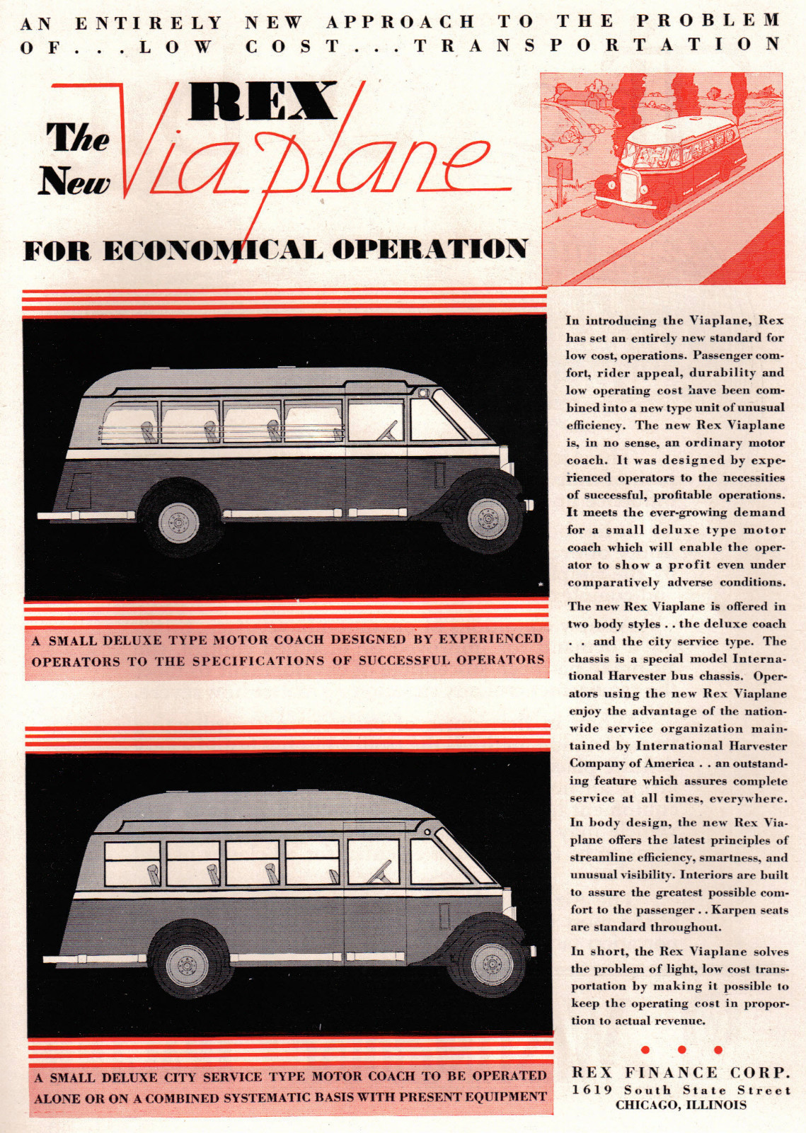 Rex Via Plane '32 New IH A 3 chassis — Postimages