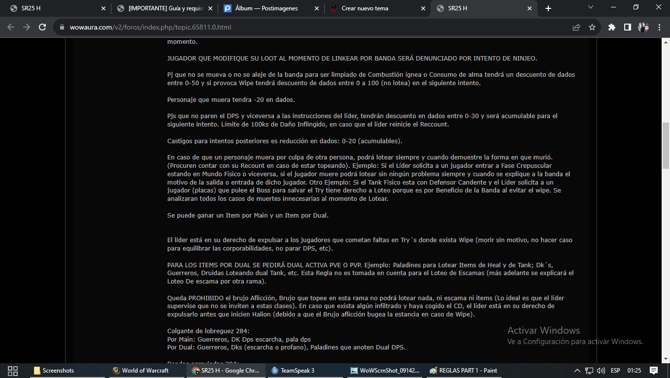 REGLAS PART 2 — Postimages