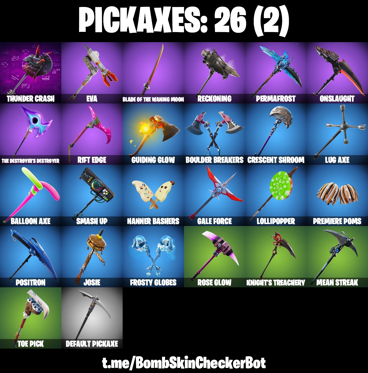 Pickaxes — Postimages
