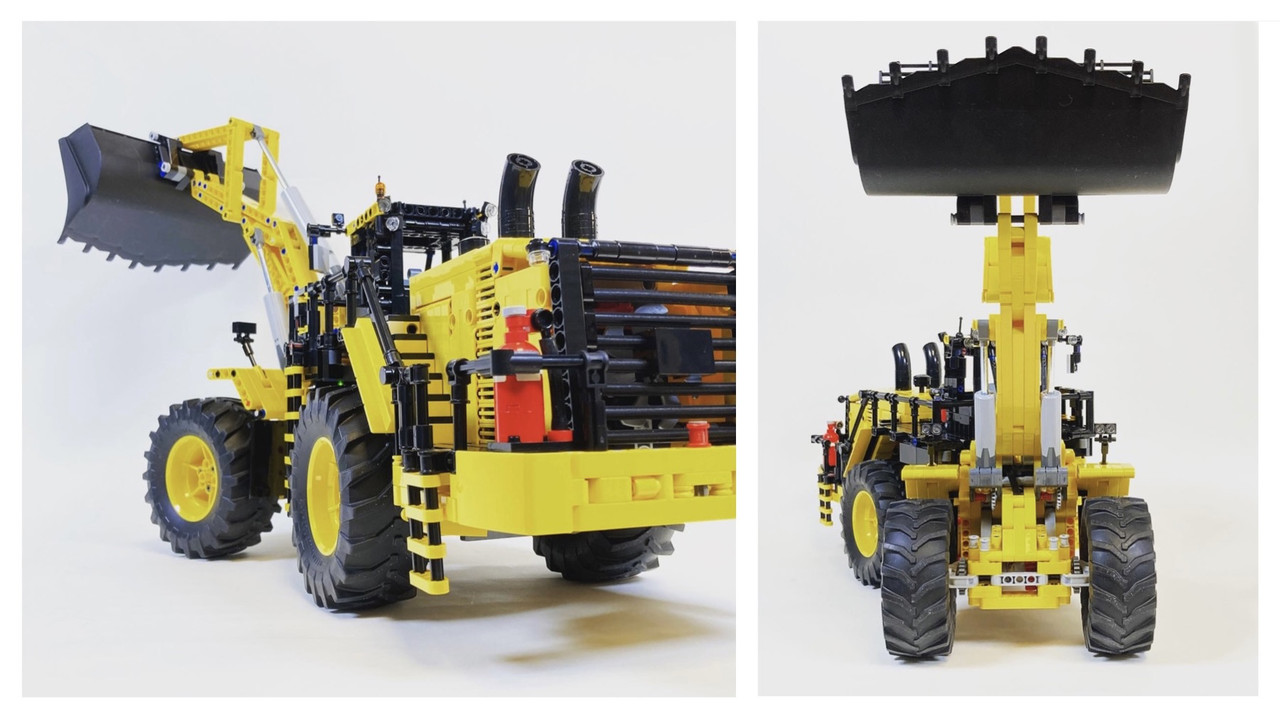 LEGO MOC CAT 992K - RC Wheel Loader by ufotografol | Rebrickable ...