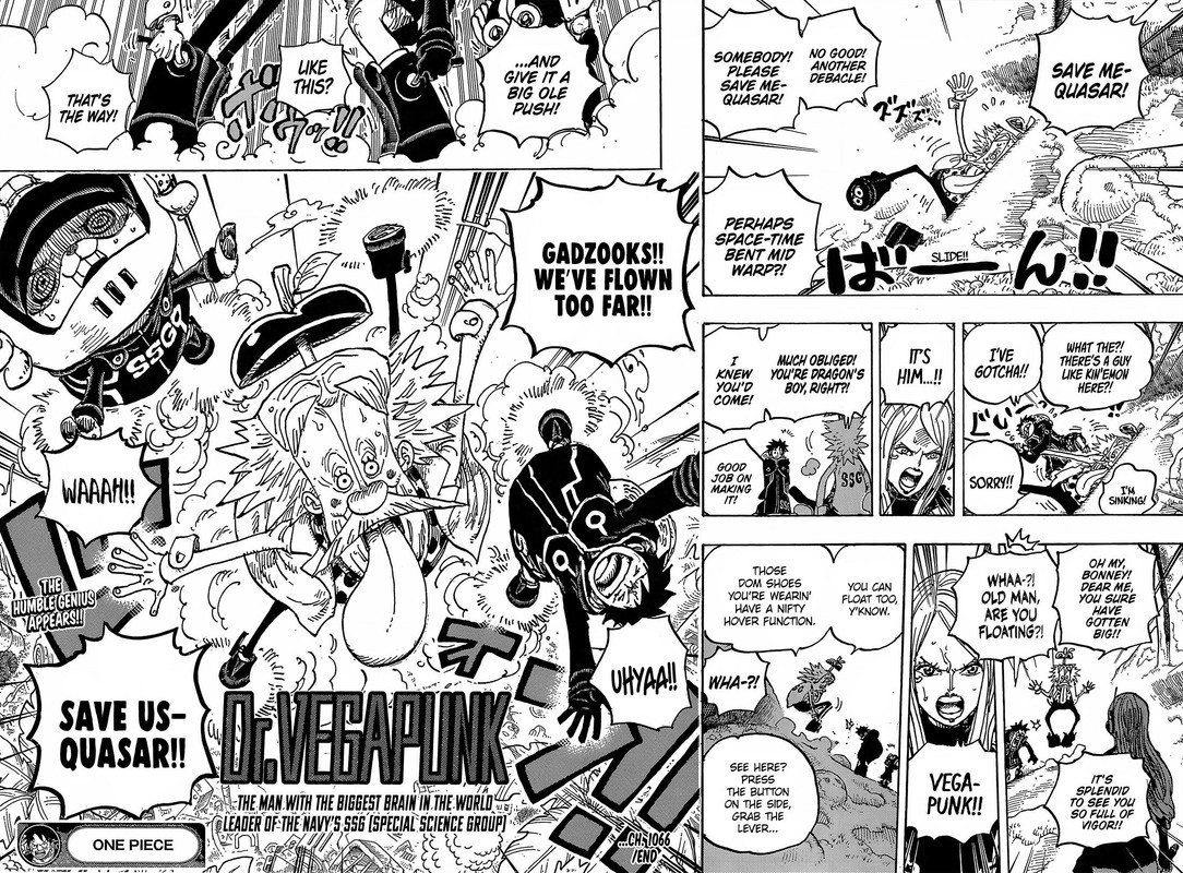 One Piece: Mengapa Fisik Vegapunk 'Berbeda'? - Greenscene