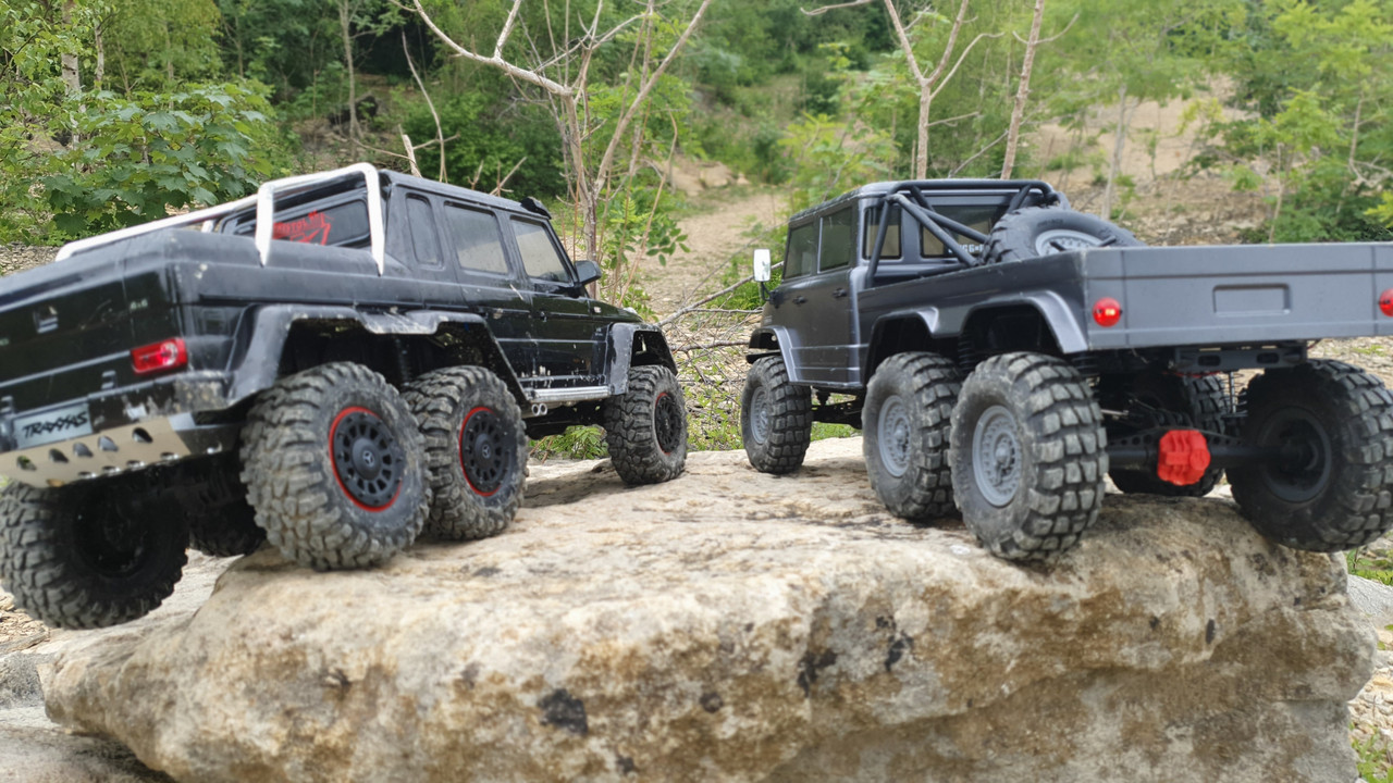 Traxxas TRX-6 1966 Ford F100 6x6 - Scale Crawlers & Replicas - MSUK RC ...