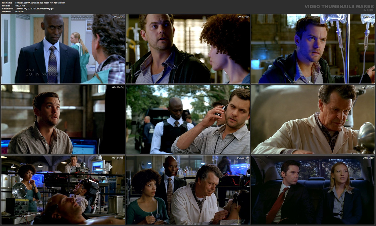 Fringe S01 E07 In Which We Meet Mr Jones mkv — Postimages