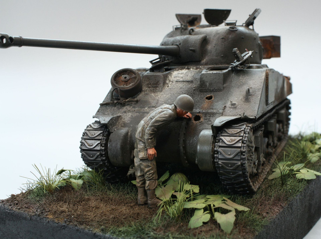 Build #3 for 2022: A knocked out Sherman Firefly in Holland - Non-LSP ...