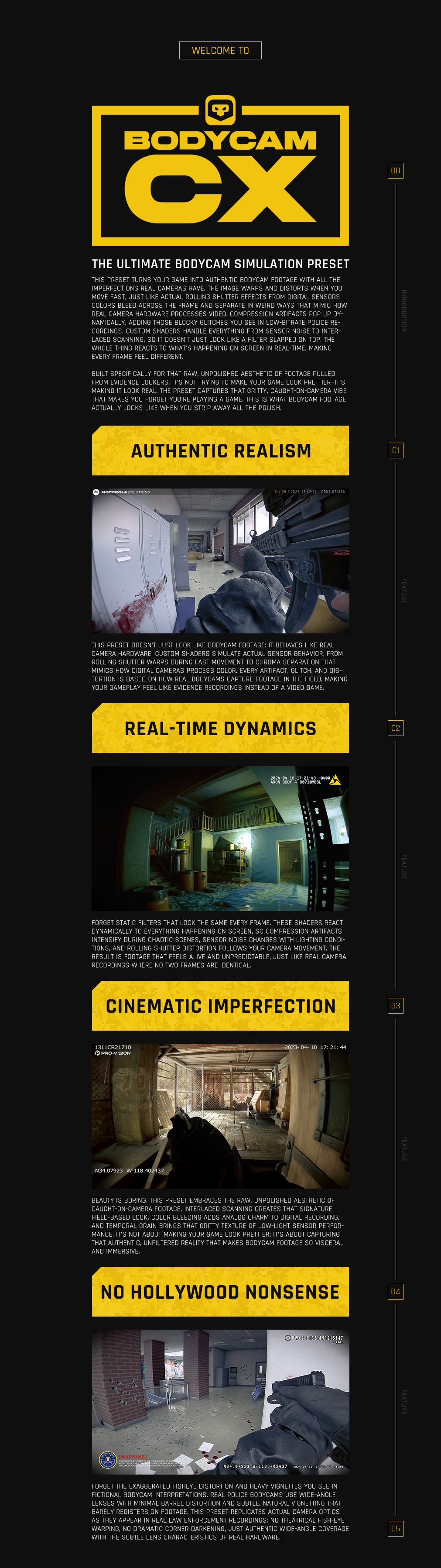 CX BODYCAM - Universal Bodycam ReShade Preset at Ready or Not Nexus ...
