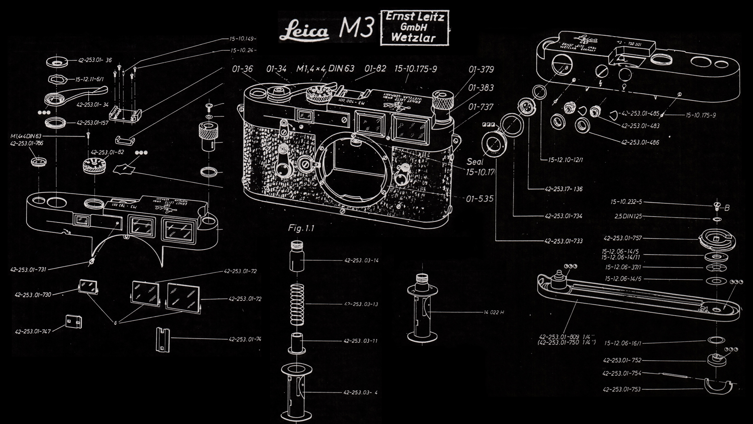 I share this Canon P exploded view Wallpaper i've just made. : r ...