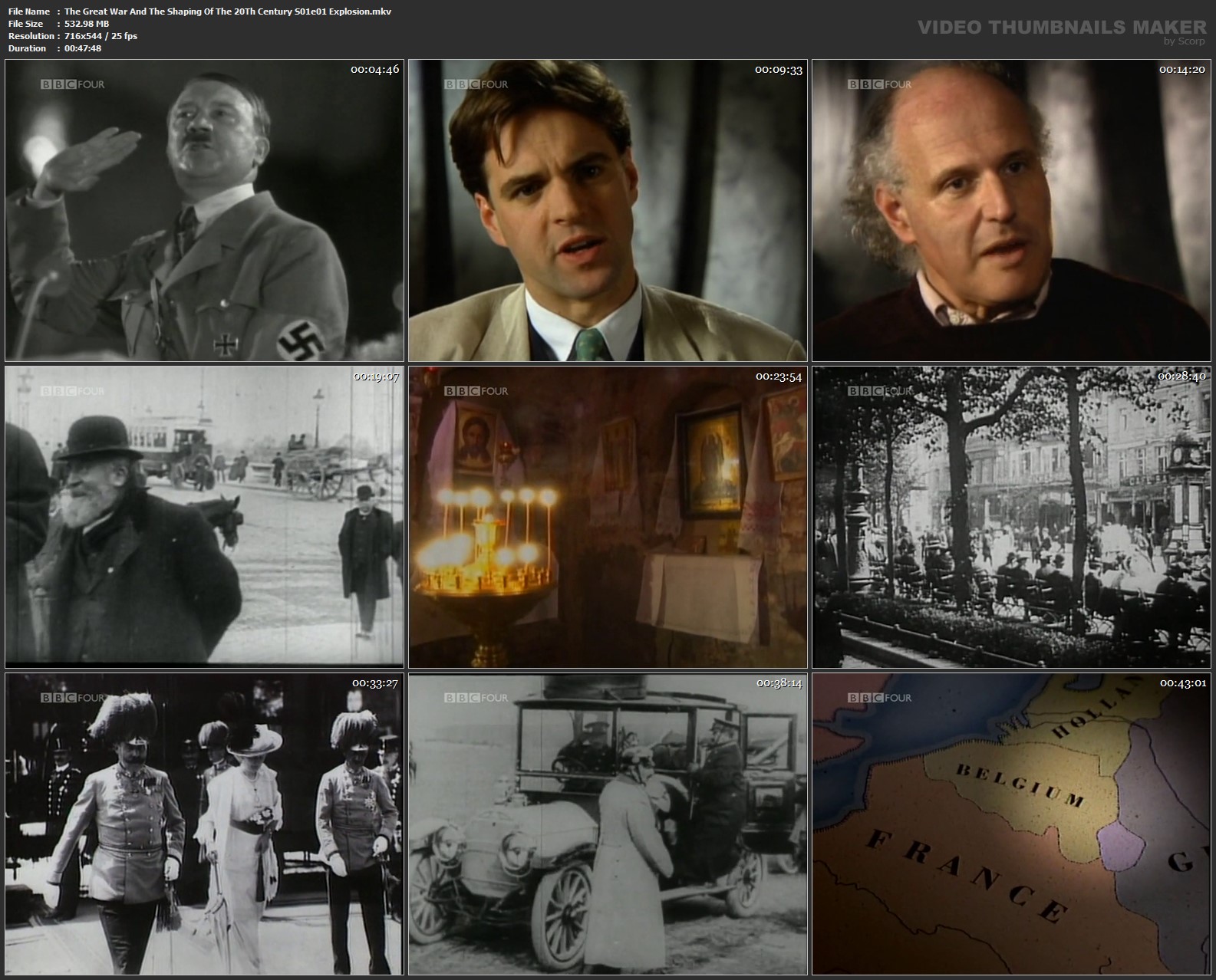 The Great War And The Shaping Of The 20 Th Century S01e01 Explosion mkv ...