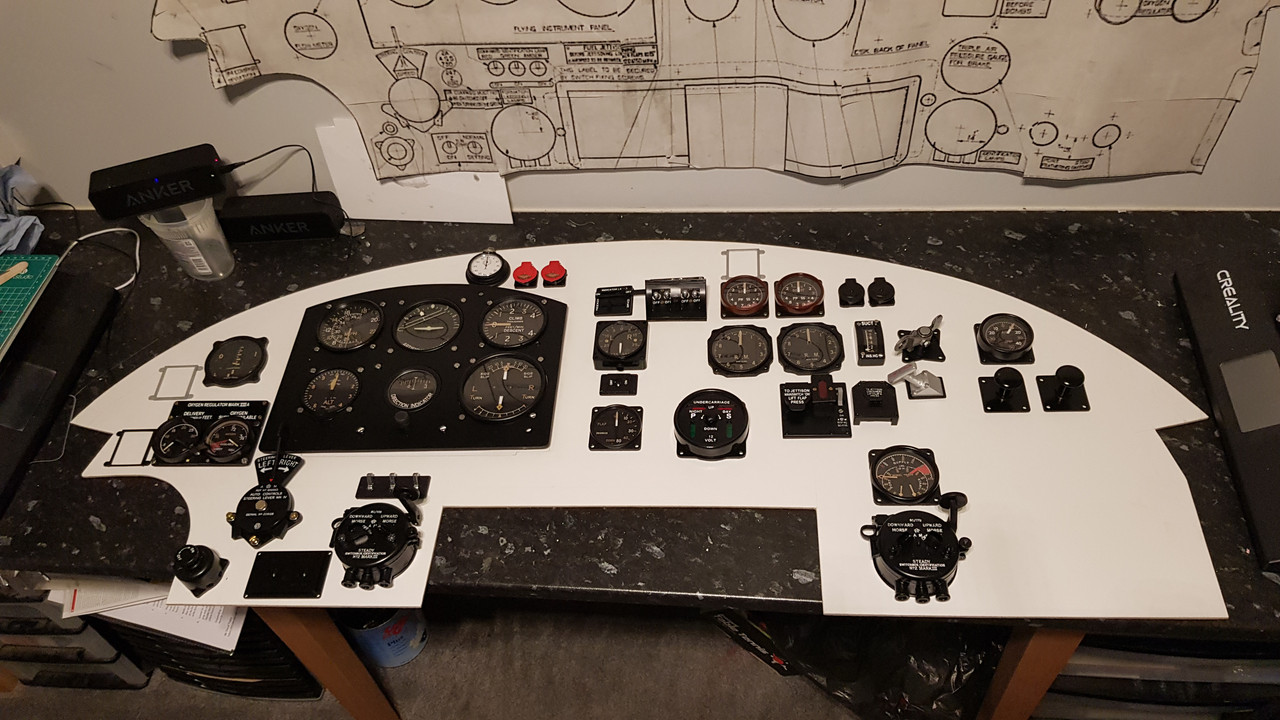 Avro Manchester Bomber Instrument Panel 1:1 - Page 6 - Work in Progress ...