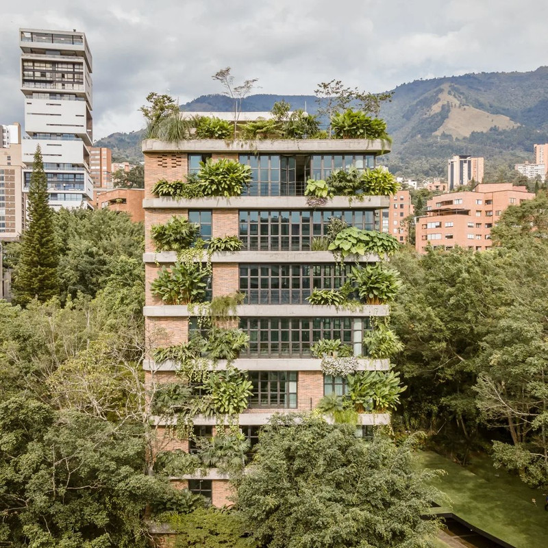 Edificio Quebrada Arriba Medellin Gerencia oblicuo co odracir Construccion alemol Arquitectura y ...