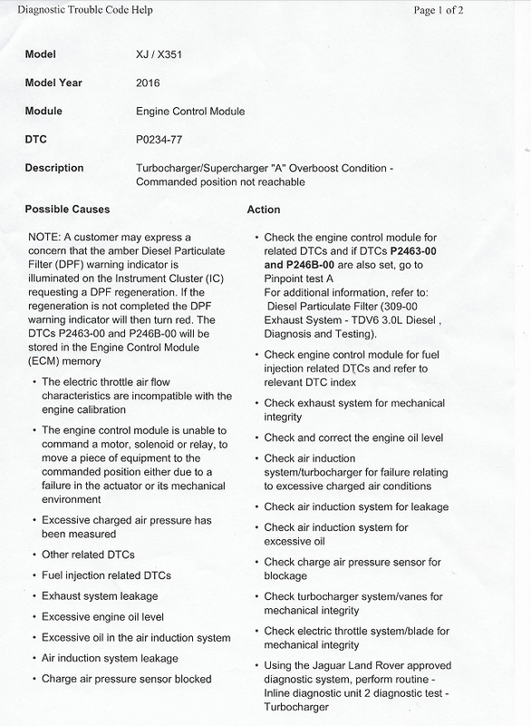 Diagnostic trouble codes help — Postimages