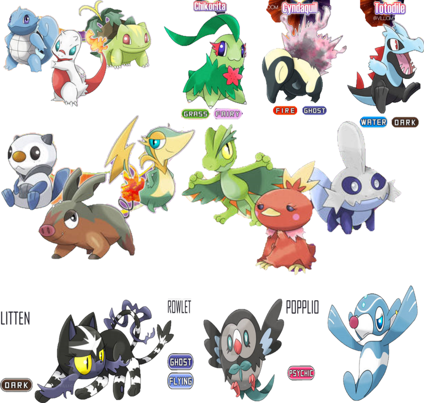 Different Region Pokemon 5 — Postimages