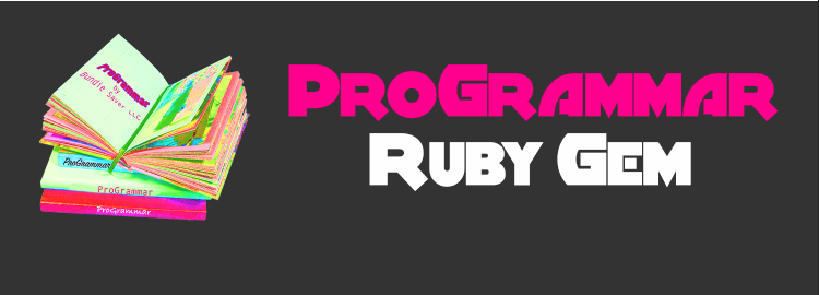 GitHub - apps-by-bundie-saver/pro_grammar: The ProGrammar GEM is a utility to help you track ...