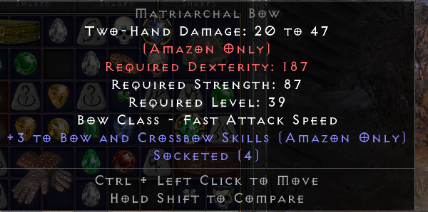 Iso 4 Soc Elite Bow - Topic - d2jsp