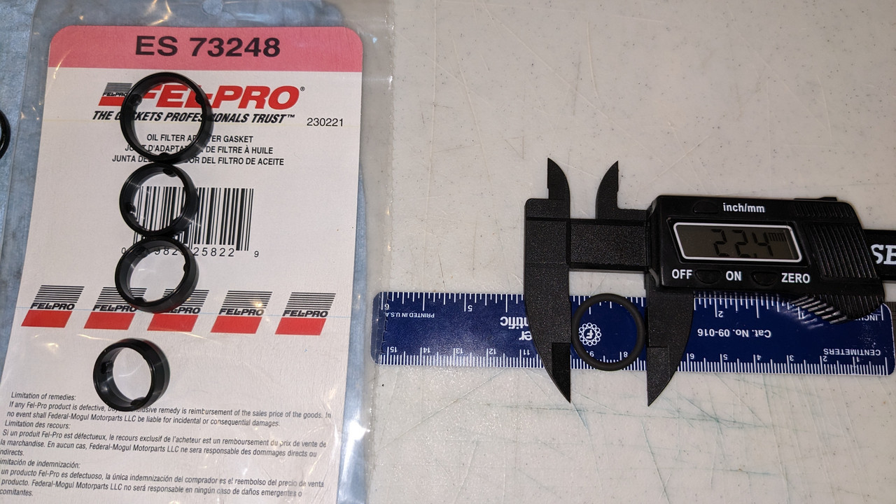 Leaking oil after Dorman Upgraded Aluminum Engine Oil Filter Housing ...