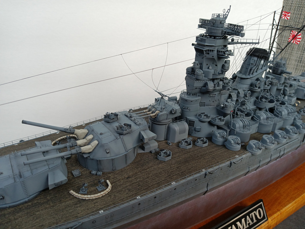 1/350 Tamiya Yamato (New Tool) with Pontos update set | Modelers Social Club Forum