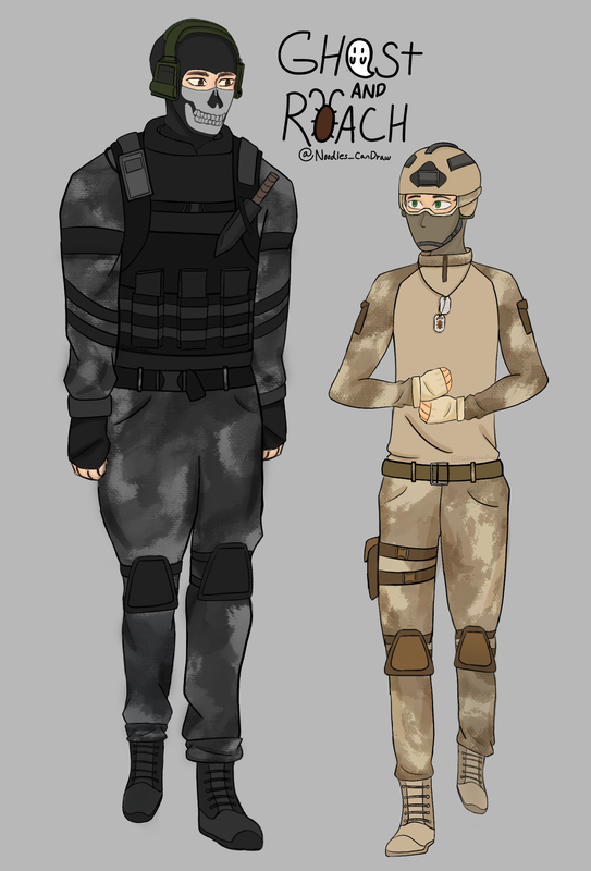 Ghost and Roach are best bois - LittleCupNoodle - Call of Duty (Video ...