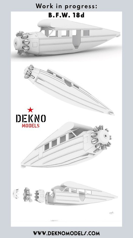 1/72 - Bayerische Flugzeugwerke (BFW)/Messerschmitt M18d resin & 3D ...