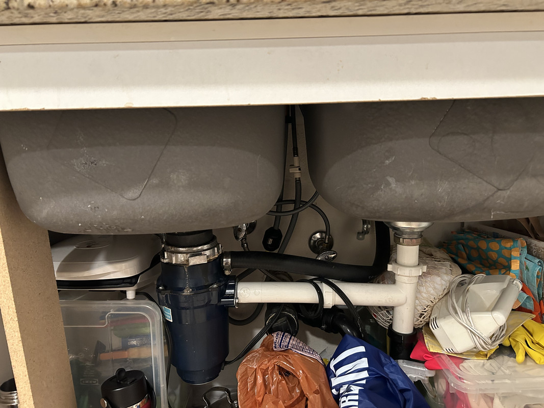 Calling All Plumbers and Handymen Once Again - Kitchen Sink Issue ...