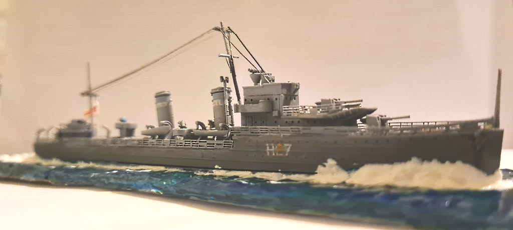 Tamiya 1/700 'E' class British destroyer - H.M.S. Electra - Ready for ...