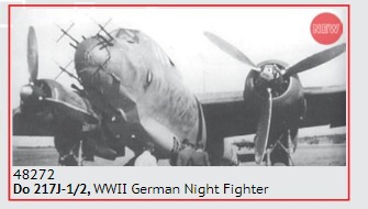 1/48 - Dornier Do.217N-1/J-1/J-2 by ICM - released - Do.217K & M in ...