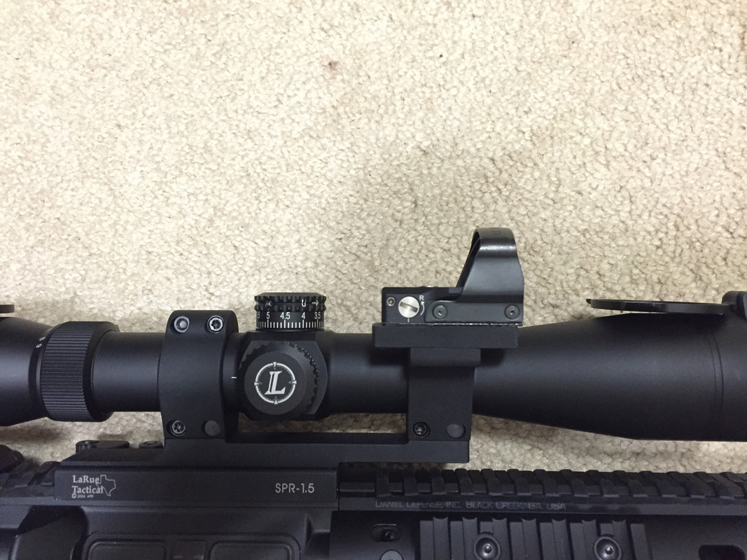 Best options for piggy backing an RMR at 12:00 on my LPVO? > Optics ...