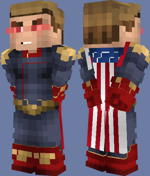 The Homelander - The Boys Minecraft Skin
