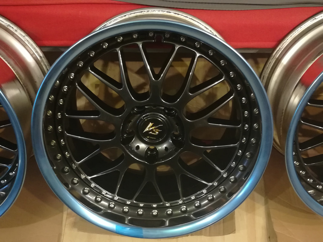 18"WORK VS-XX 3-PIECE ALLOY WHEELS | The M3cutters