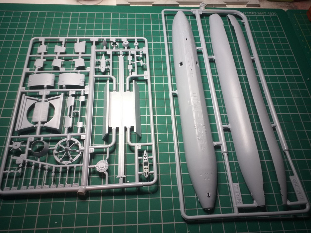 Airfix Trafalgar Class Submarine 1/350 ++Finished++ - The Salty Sea Dog ...