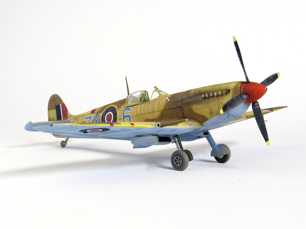 Spitfire Mk. IX c eduard 1/48 Desert Wind - Ready for Inspection ...
