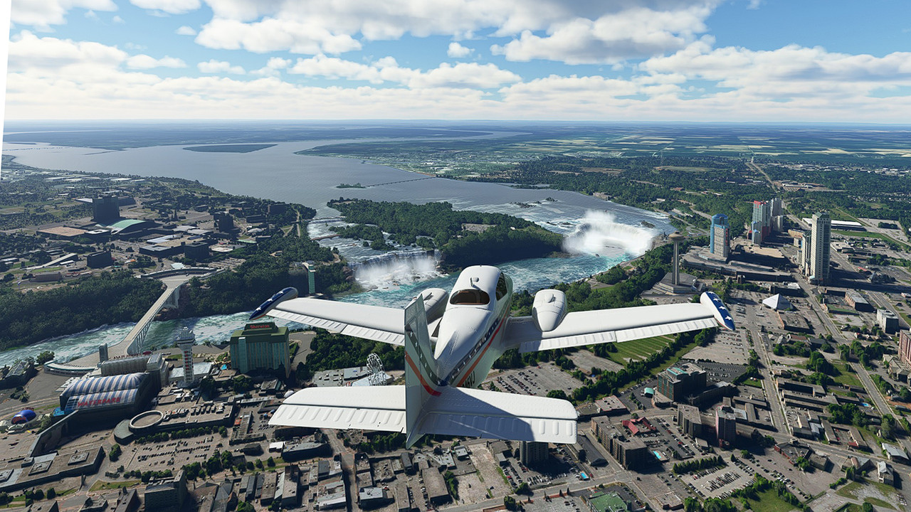 Niagara Falls - Quick overfly in Navion 480 - The AVSIM Screen Shots ...