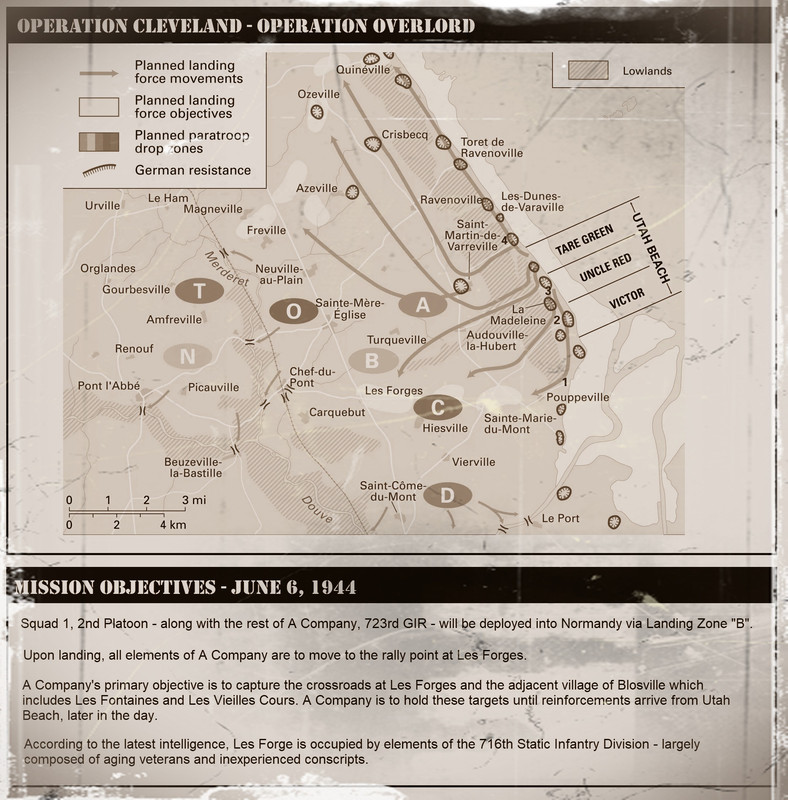 Bridge Over the Merderet|WW2 (40x60) : r/battlemaps