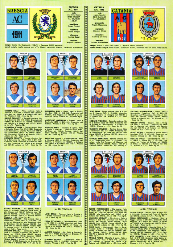 Calciatori 1971 1972 ( Panini) 43 — Postimages