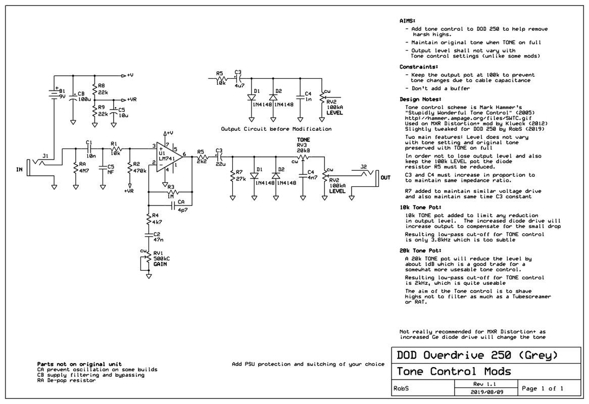 Simple DOD250 Tone Control V1 1 — Postimages