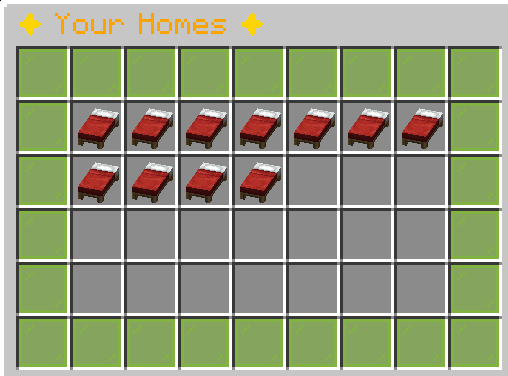Spigot - xHomes - GUI Based Home System | SpigotMC - High Performance ...