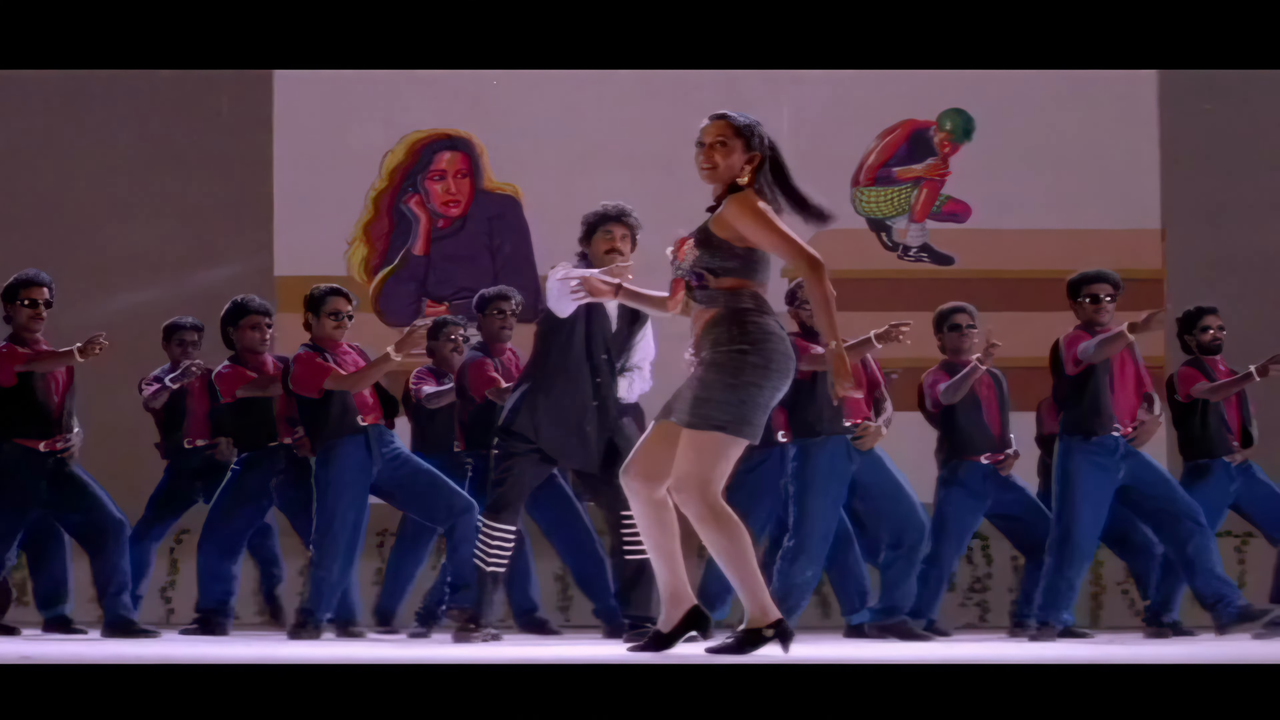 Ninu Road Meeda 4 K Video Song Allari Alludu Movie Nagarjuna2025 04 27 ...