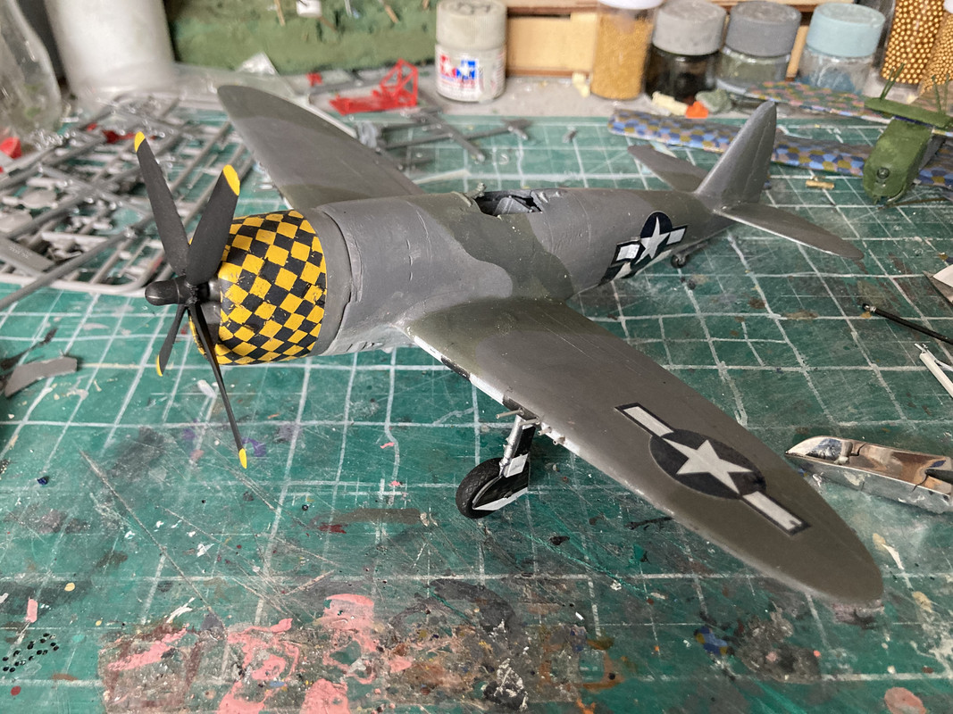 Monogram 1/48 P47 - First released 1967 - Finished!! - Page 3 - Revell ...