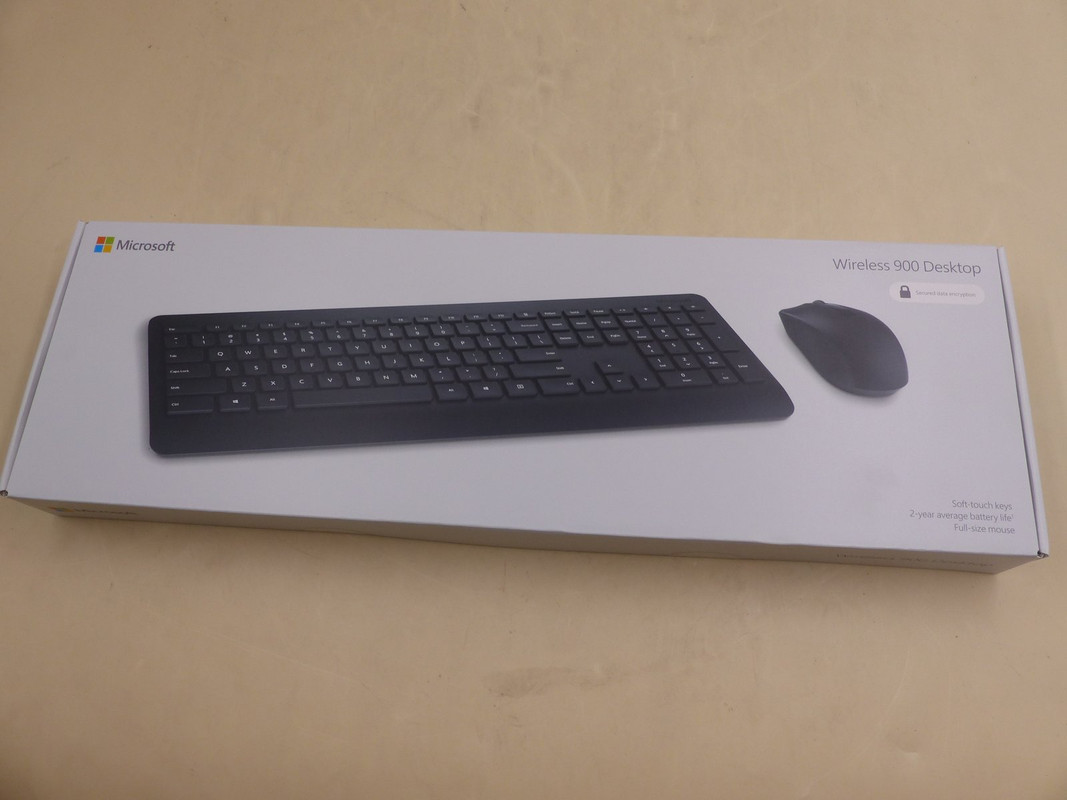 MICROSOFT 1738 1737 1461 PT3-00001 WIRELESS 900 DESKTOP KEYBOARD ...