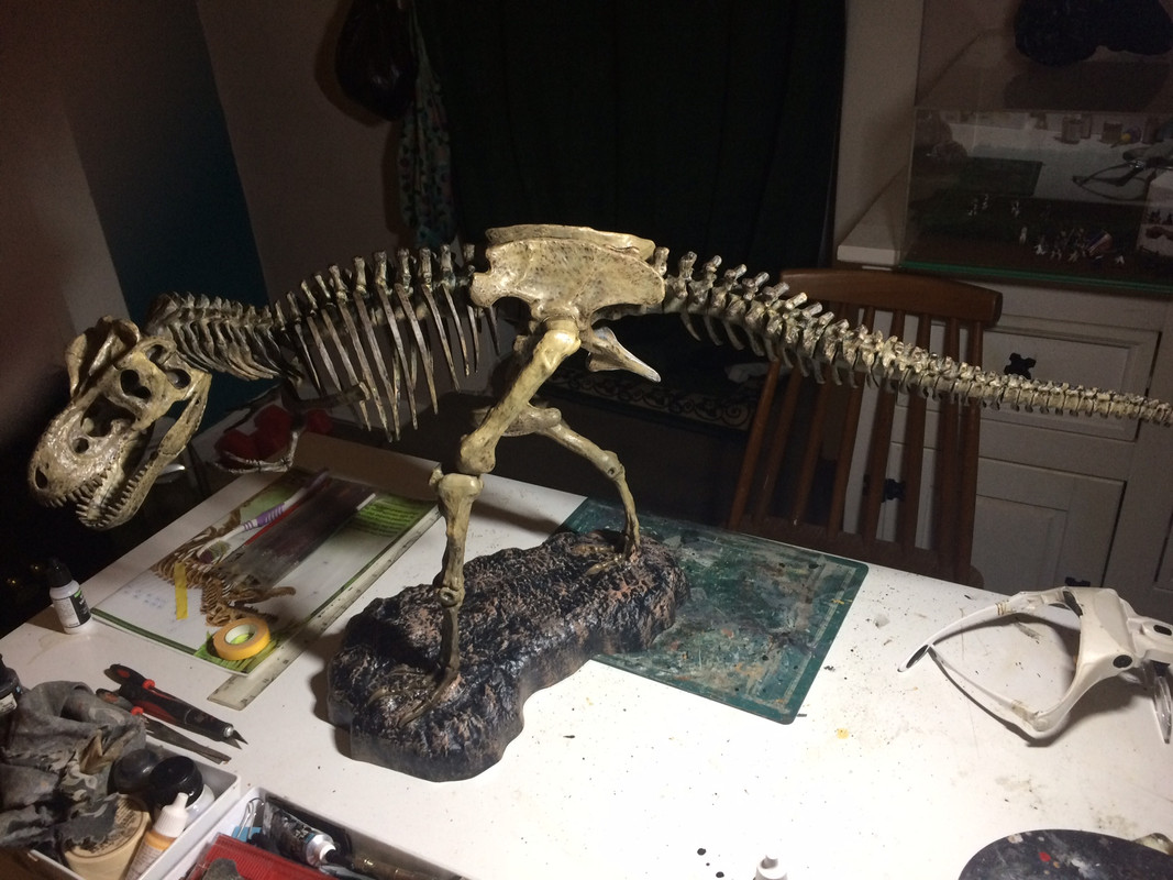 T Rex 3 feet long Skeleton - Figure Work In Progress - Britmodeller.com