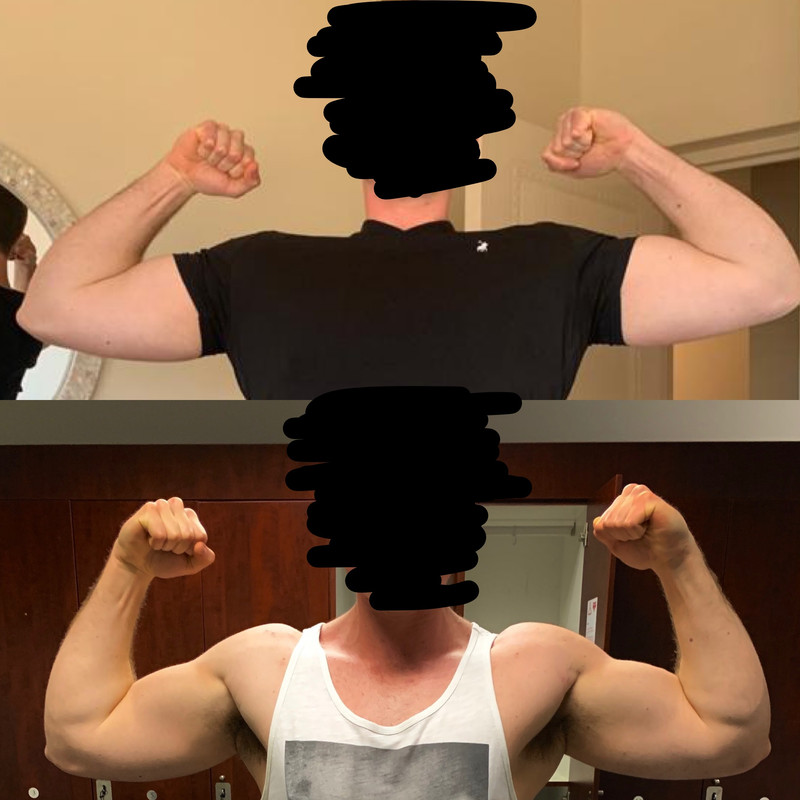 First Cycle Results: Testestorone 350mg - Anabolic Steroids SA