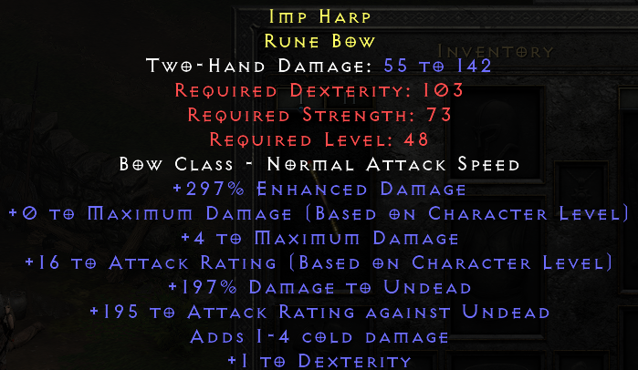 ~ 297 Ed Fools Bow ~ - Topic - d2jsp