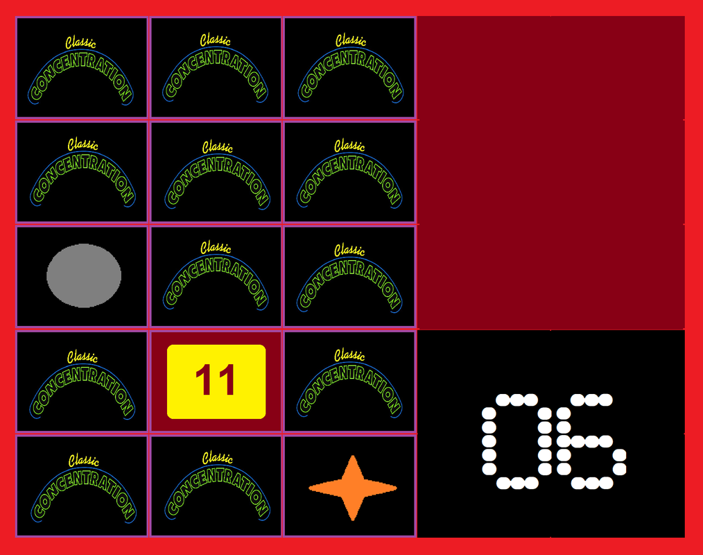 Classic Concentration Bonus Round 1 — Postimages