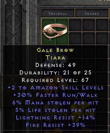Tiara Ama +2/30 - Topic - d2jsp