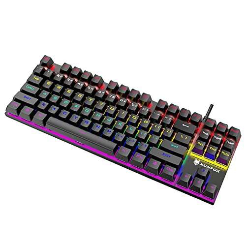 Amazon: Teclado mecánico blue switch