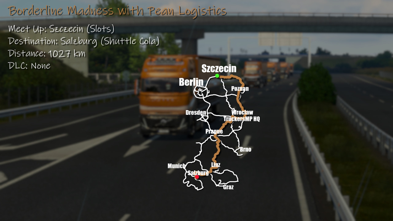 Borderline Madness with Pean Logistics — Event — TruckersMP