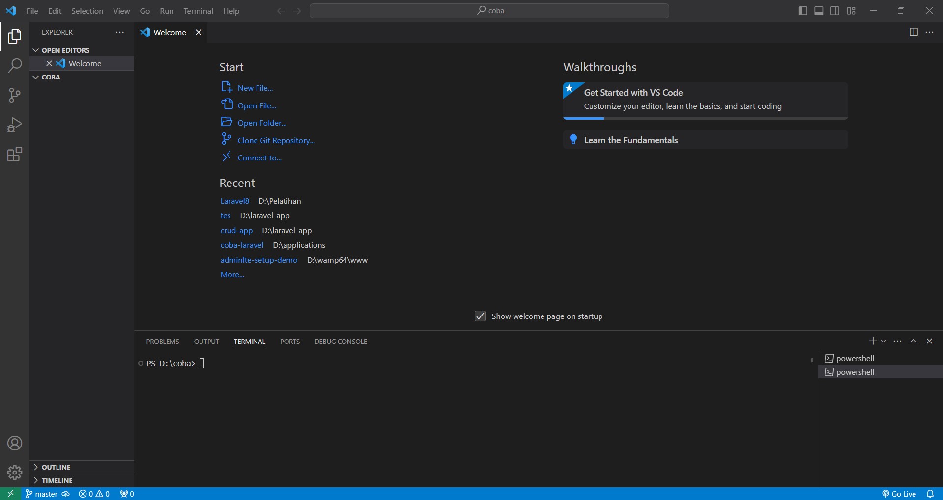Terminal VS Code — Postimages