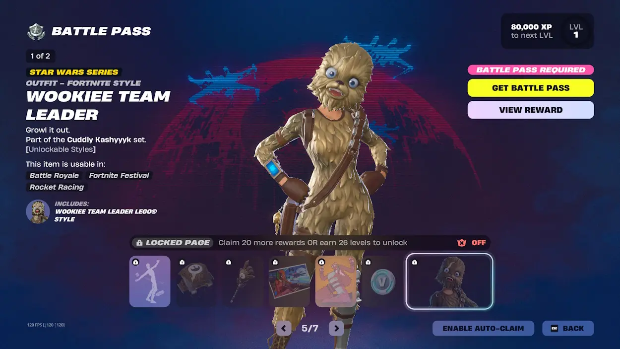 Fortnite Star Wars Capítulo 6 Temporada 3 Todas las Recompensas del ...