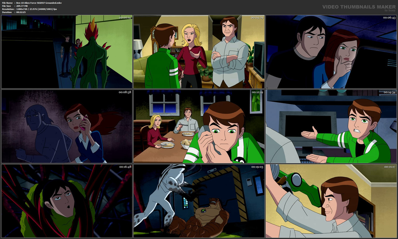 Ben 10 Alien Force S02 E07 Grounded mkv — Postimages